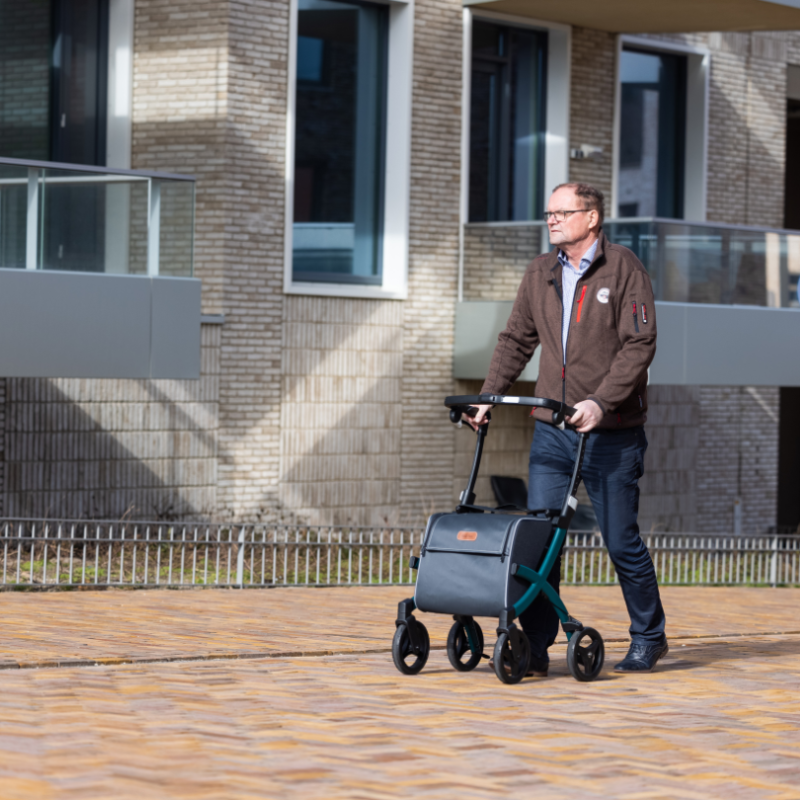 Rollz Flex : Le Rollator Chariot de Courses Élégant et Pratique