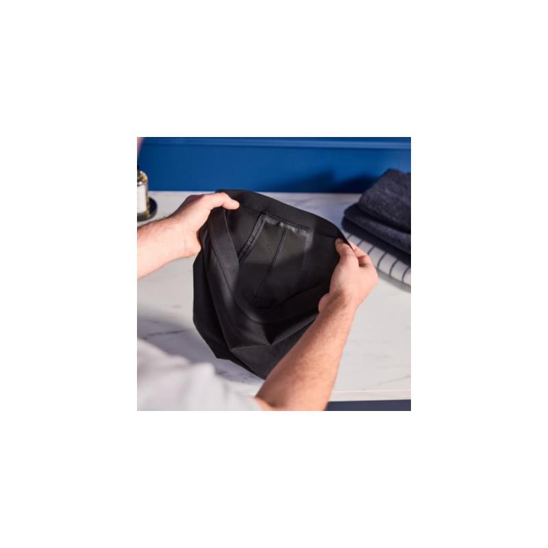 Boxer lavable TENA Men Noir – Confort & protection discrète