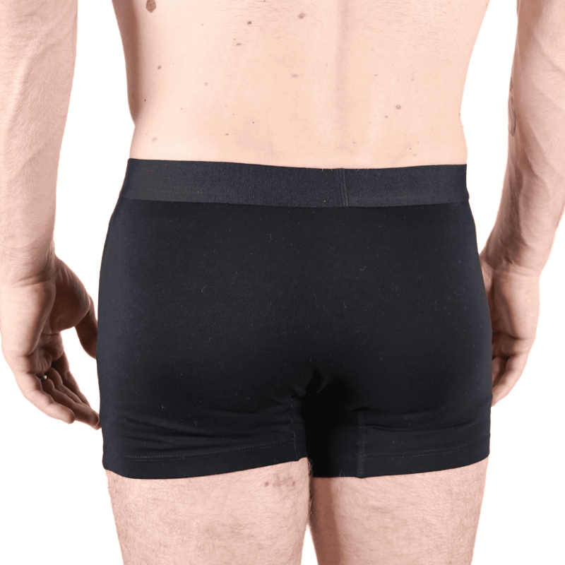 Boxer lavable TENA Men Noir – Confort & protection discrète