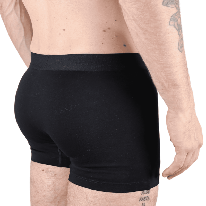 Boxer lavable TENA Men Noir – Confort & protection discrète
