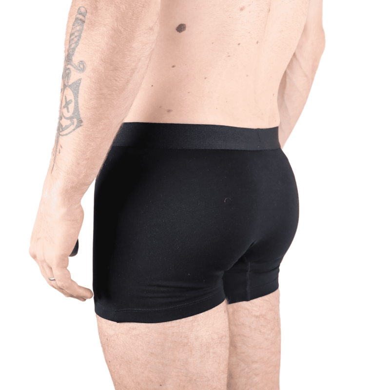 Boxer lavable TENA Men Noir – Confort & protection discrète