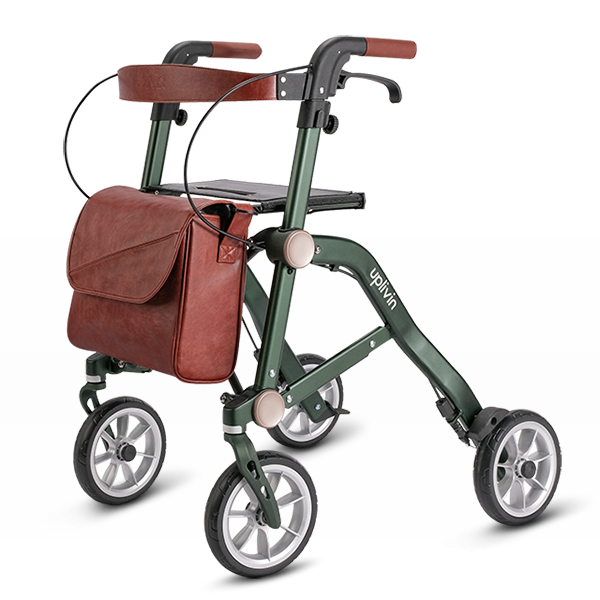Rollator Trive : Déambulateur Ultra-Léger à Double Pliage